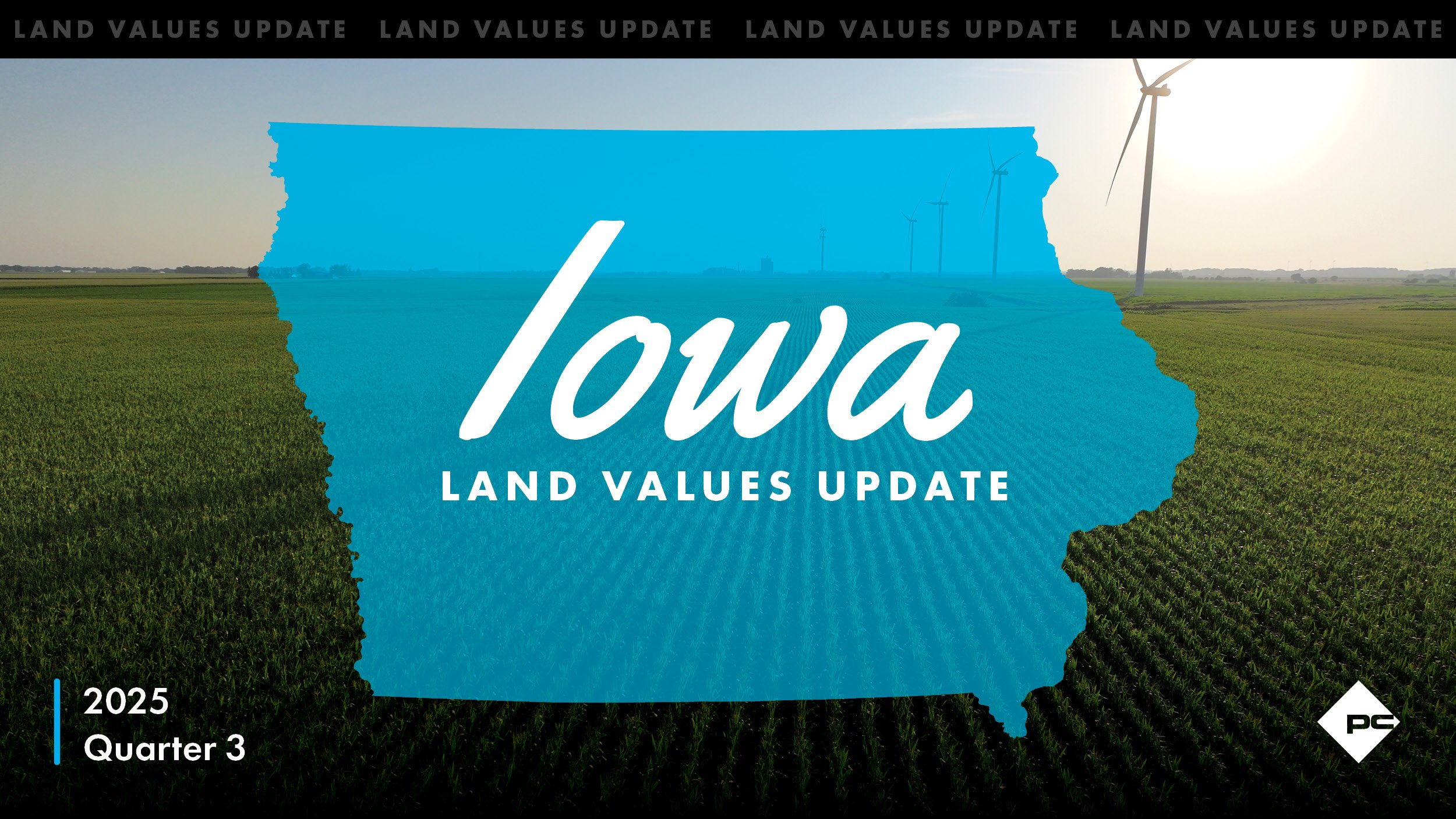 Iowa Land Values Update | 2025 Quarter 3