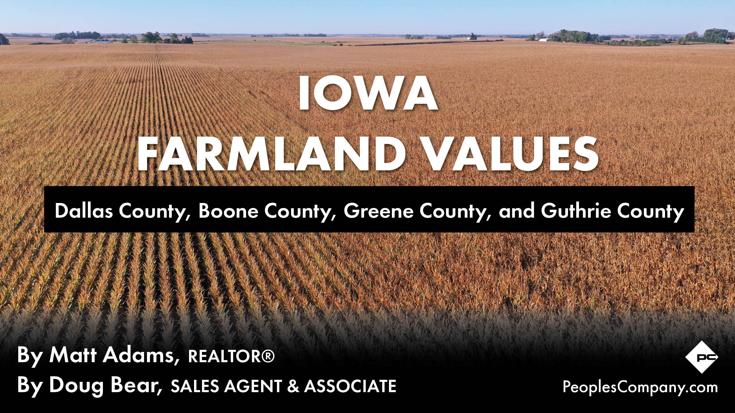 Iowa Farmland Values 2022: Dallas County, Boone County, Greene County ...